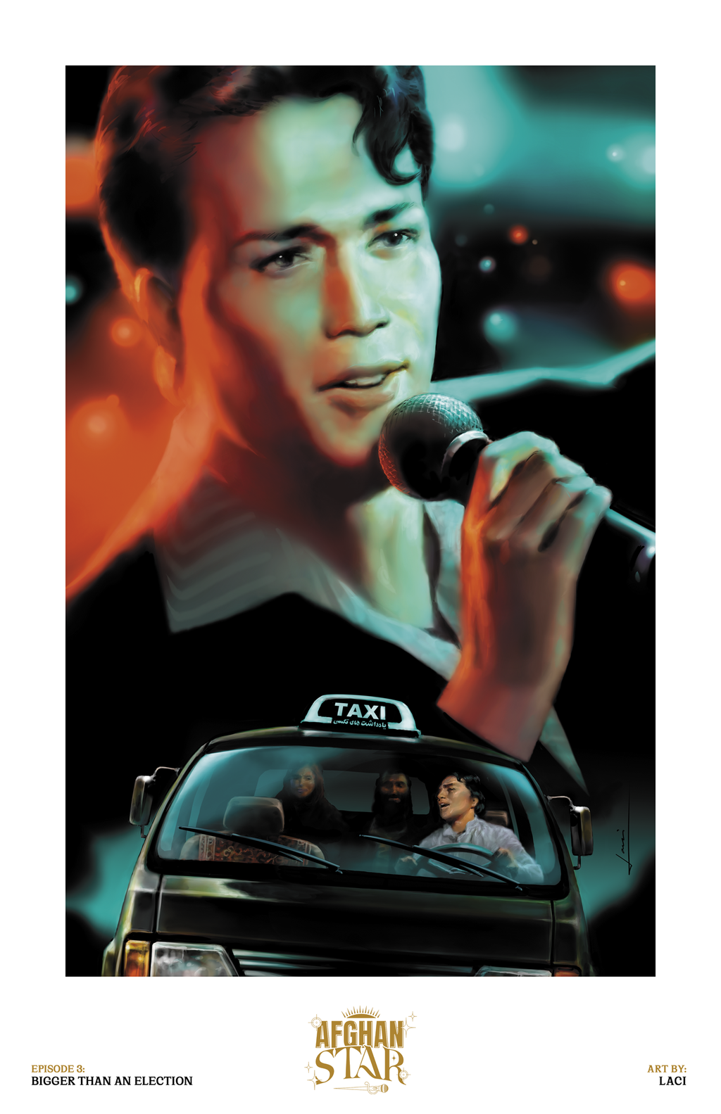 Afghan Star Poster: Episode 3 — Bigger than an Election – AWA Studios